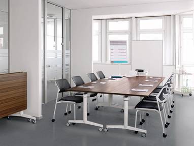FlipTop Twin Meeting & Training Room Table - Steelcase