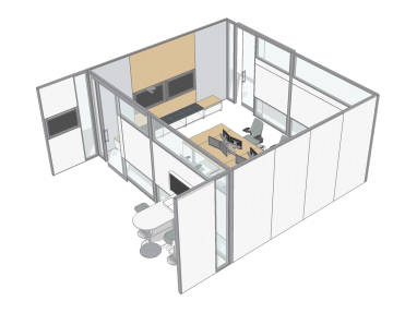 FrameOne Benching & Office Workstation - Steelcase