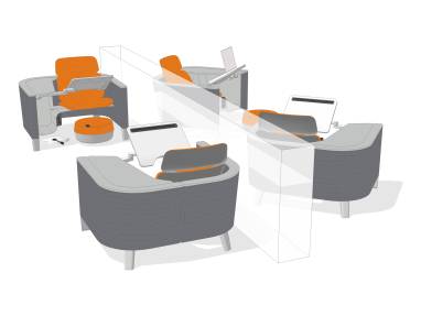 Brody WorkLounge Modular Workstations - Steelcase