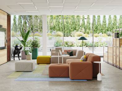 Hybrid Enclosed Conference Room Design - Steelcase