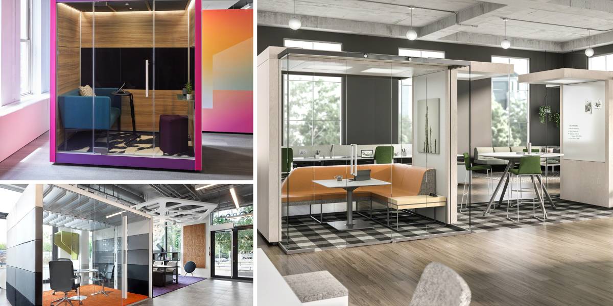 4 Privacy Pod Designs for Quieter (and Better) Work | Steelcase