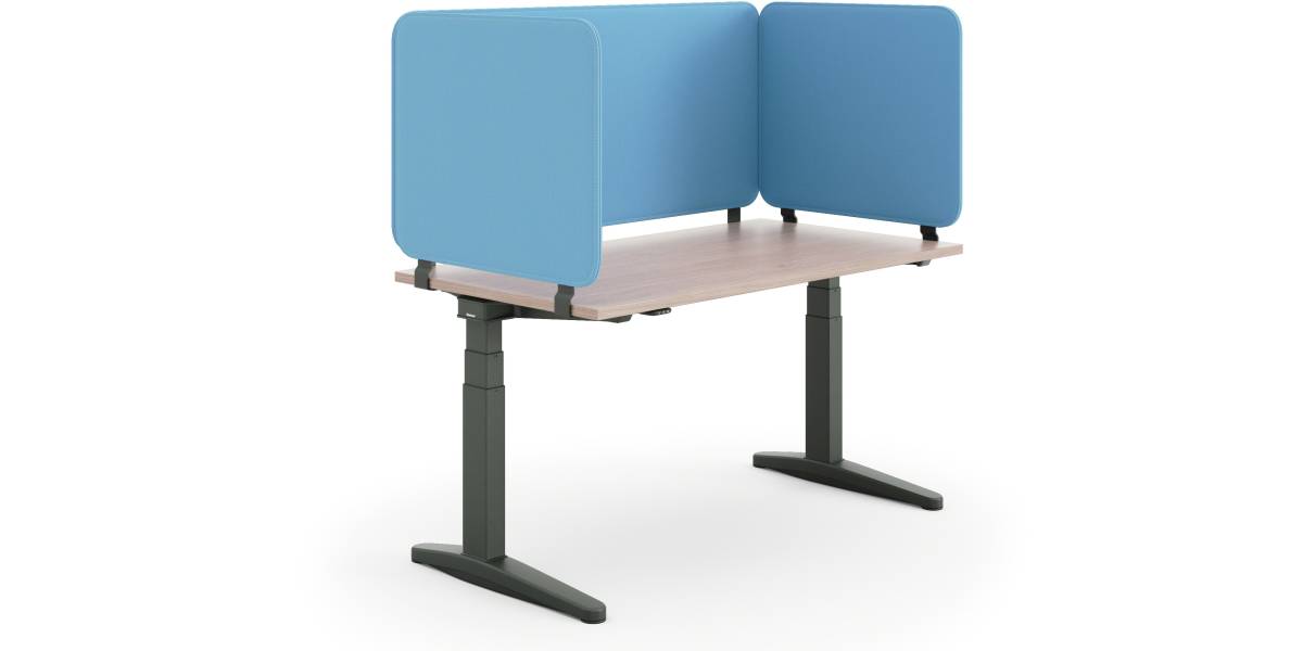 Sarto Desk Mounted Privacy Panel with Tackable Surface | Steelcase