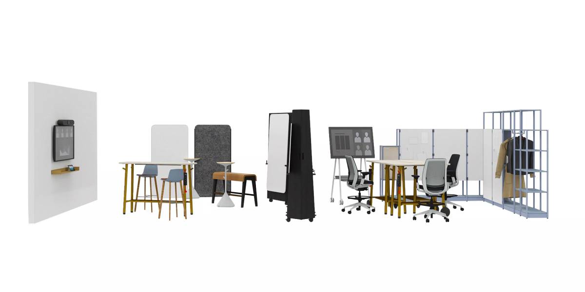 Hybrid Collection: Team Space - Steelcase