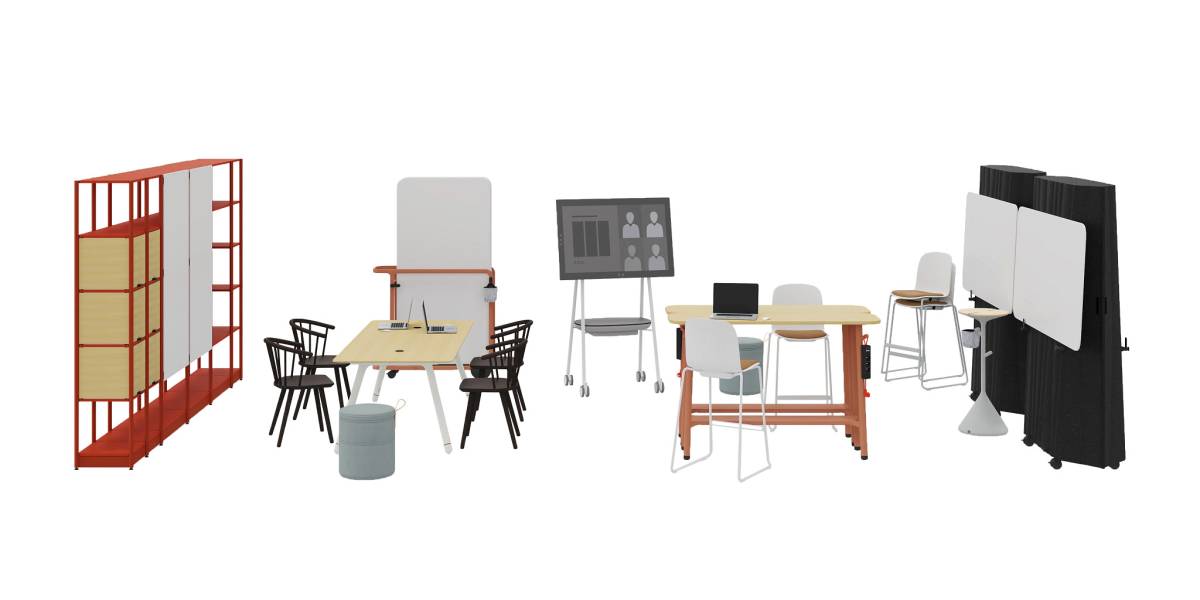 Hybrid Collection: Community Hub - Steelcase