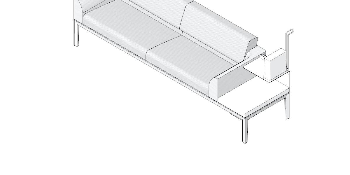 Surround Sleeper Sofa to Support Hospital Guests | Steelcase