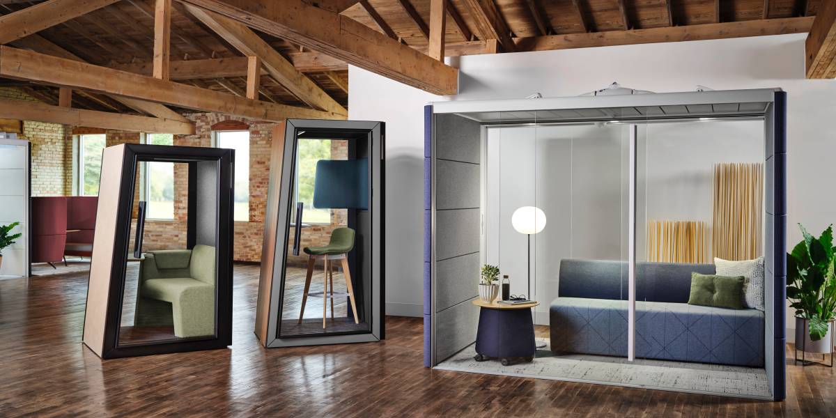 4 Privacy Pod Designs for Quieter (and Better) Work | Steelcase
