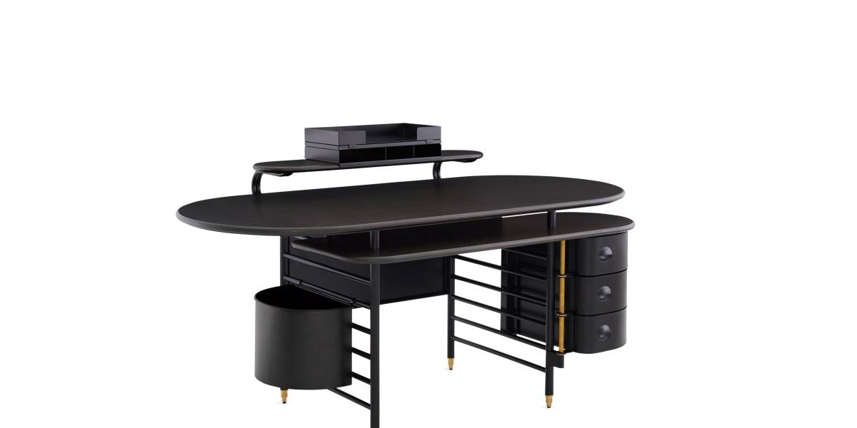 Frank Lloyd Wright Racine Desk - Steelcase