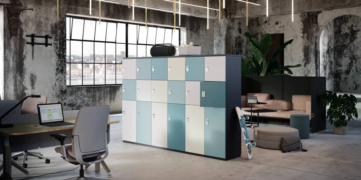 Universal Metal Office Storage Locker | Steelcase