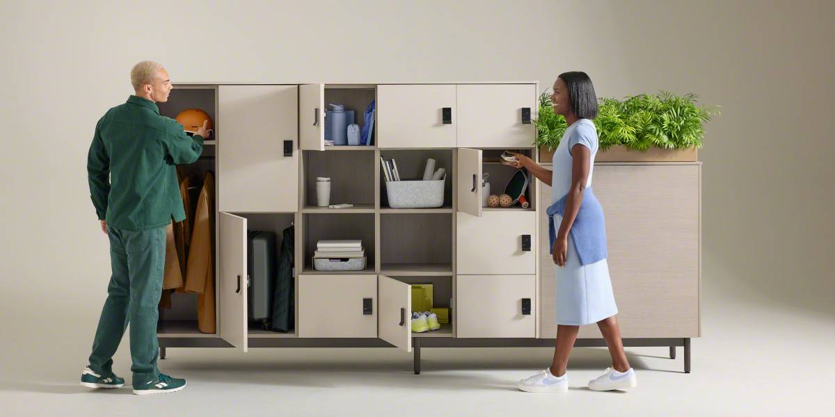 The Role of Locker Storage in Modern Offices | Steelcase