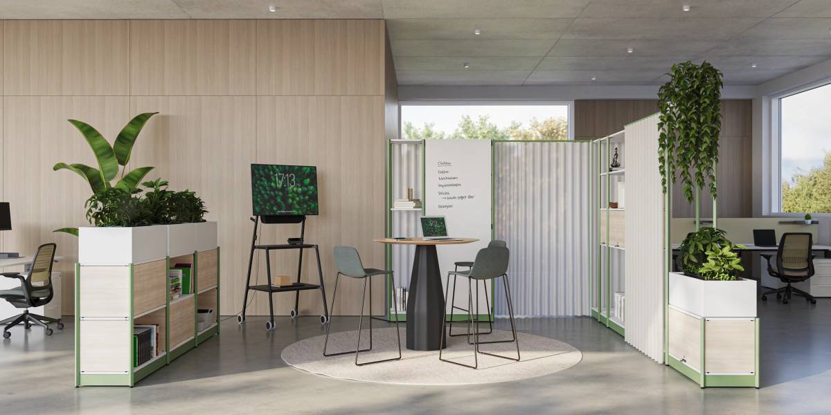 Steelcase Flex Active Frames Office Dividers & Storage | Steelcase