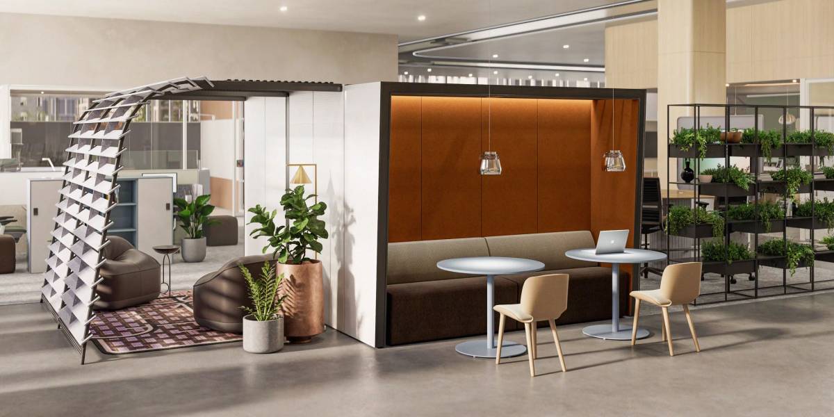 Conversation corner- Steelcase