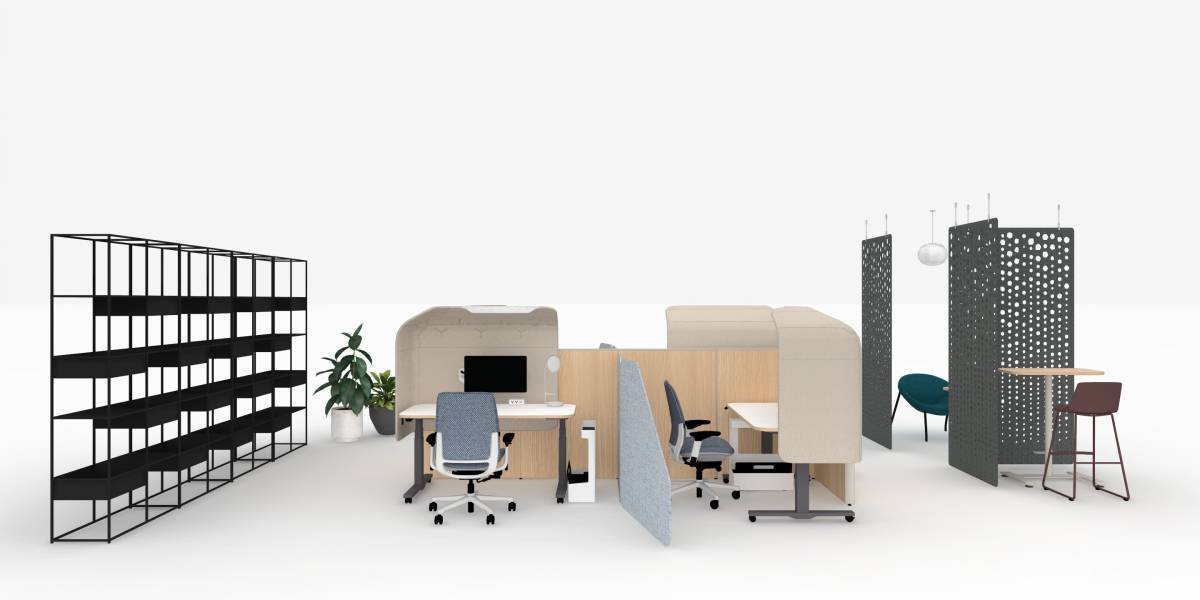 Workstation—Deep Focus Work—APL00044 - Steelcase