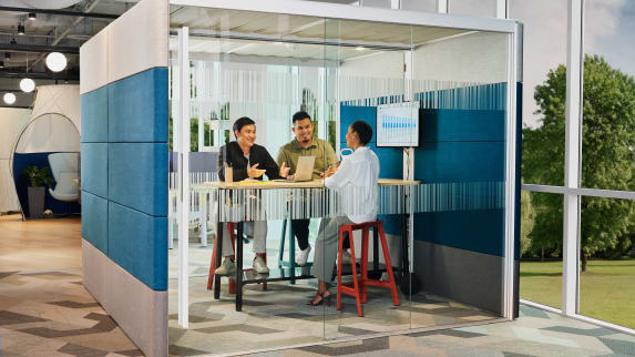 Hybrid Office Privacy Pods - Steelcase