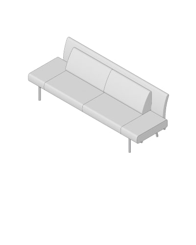 Steelcase Sofa Revit | Baci Living Room