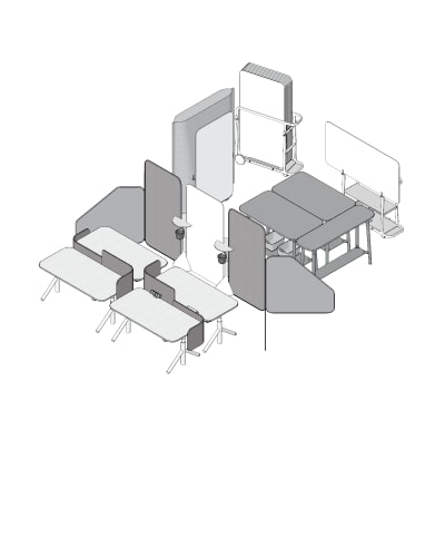 Revit 家具ファイル & 資料 - Steelcase