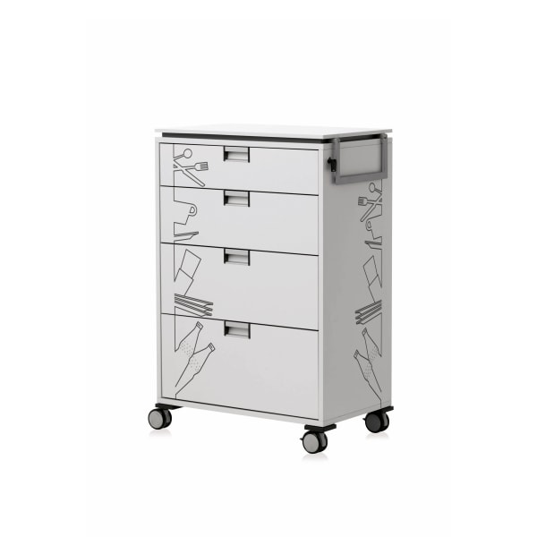 Moderne Rollcontainer & Wagen - Steelcase