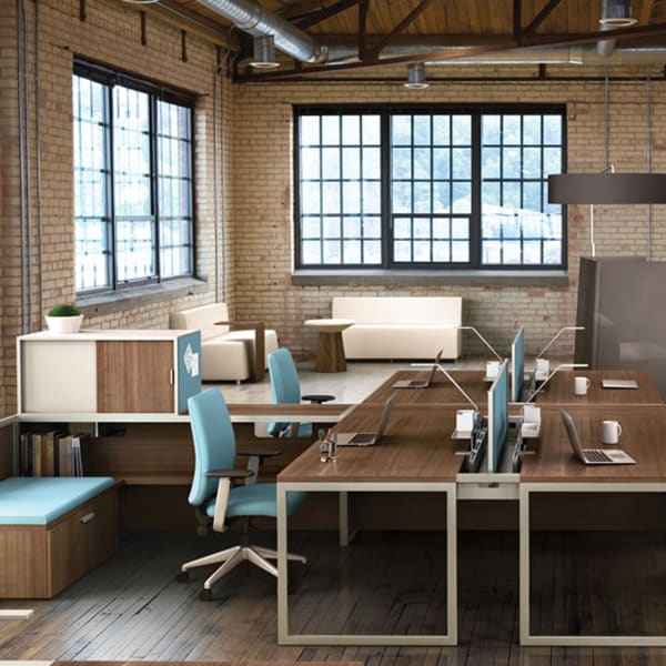 FrameOne Linear Office Workstation & Benching | Steelcase