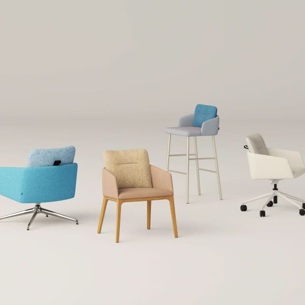 B-Free Modular & Configurable Office Lounge Furniture | Steelcase