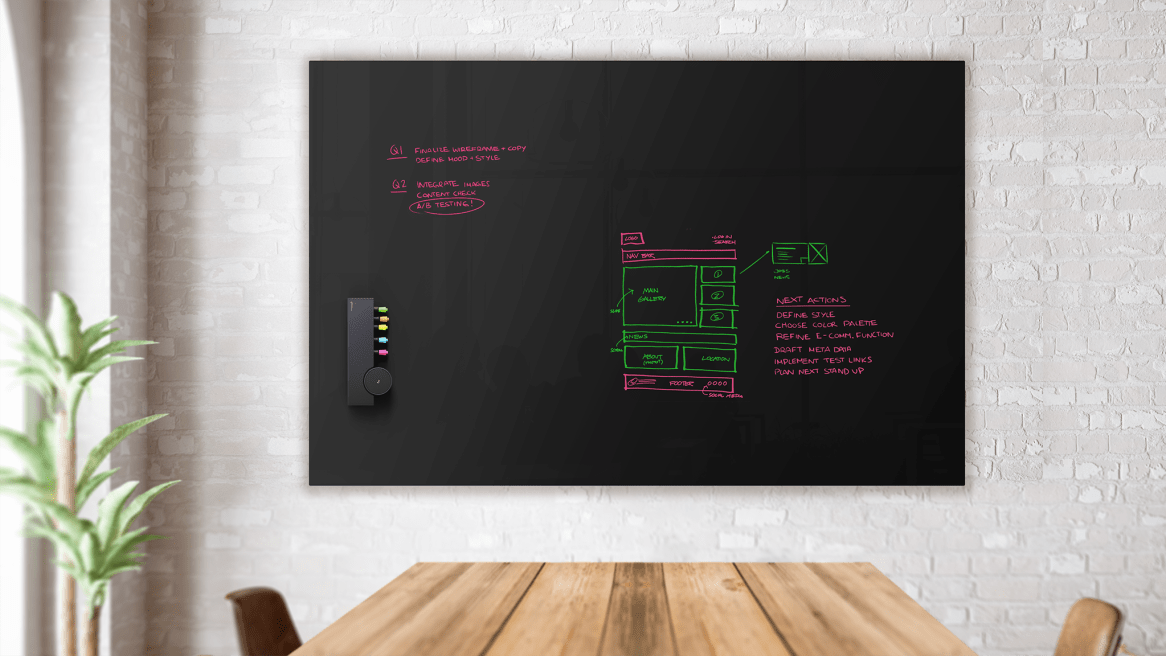Collaborative ToolBar Whiteboard Accessory Holder | Steelcase