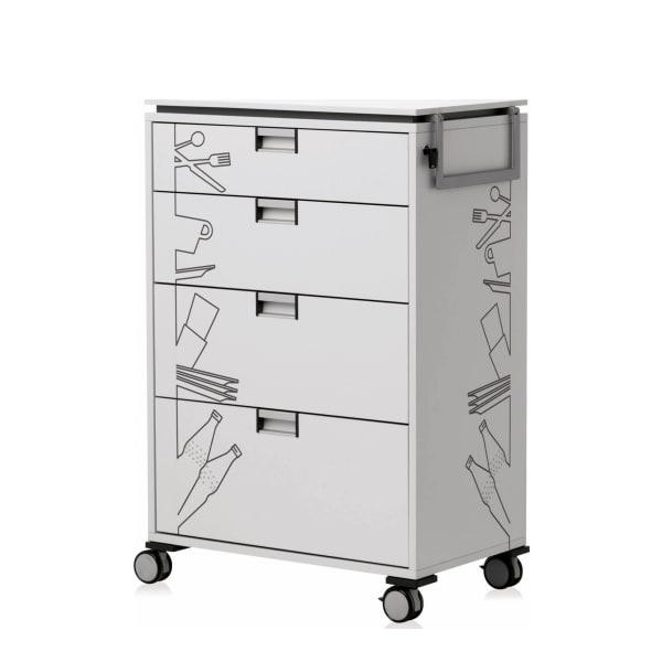 Moderne Rollcontainer & Wagen - Steelcase