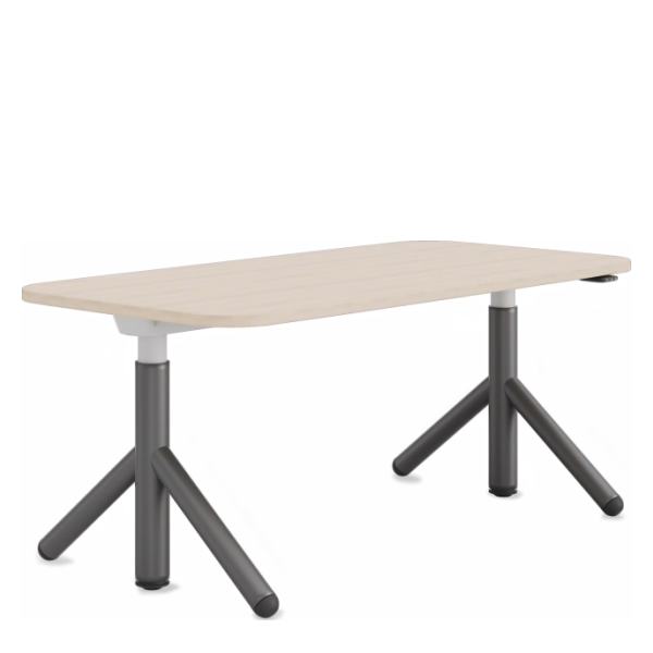 Slim Leg Height-Adjustable Desk & Ergonomic Table | Steelcase