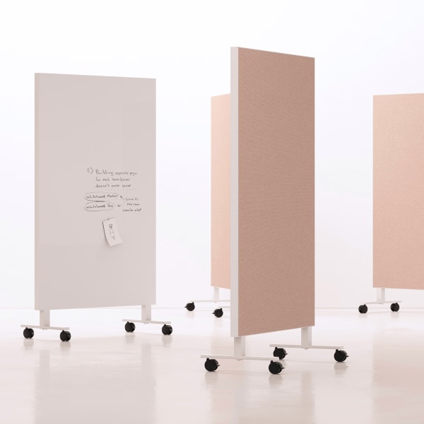 Sans Frameless Magnetic Whiteboard - Steelcase