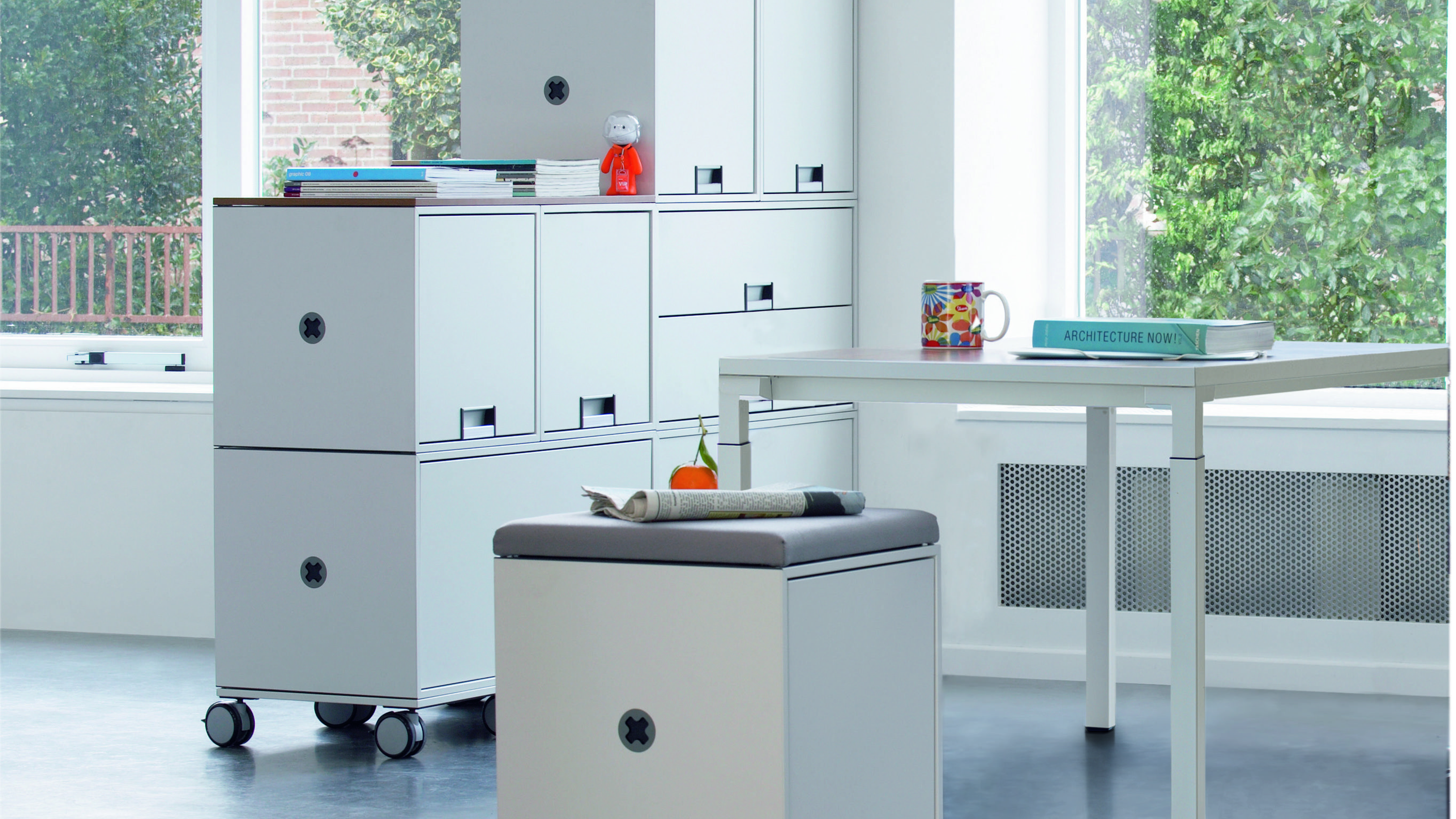 FlexBox rangements, armoires et caissons de bureaux - Steelcase