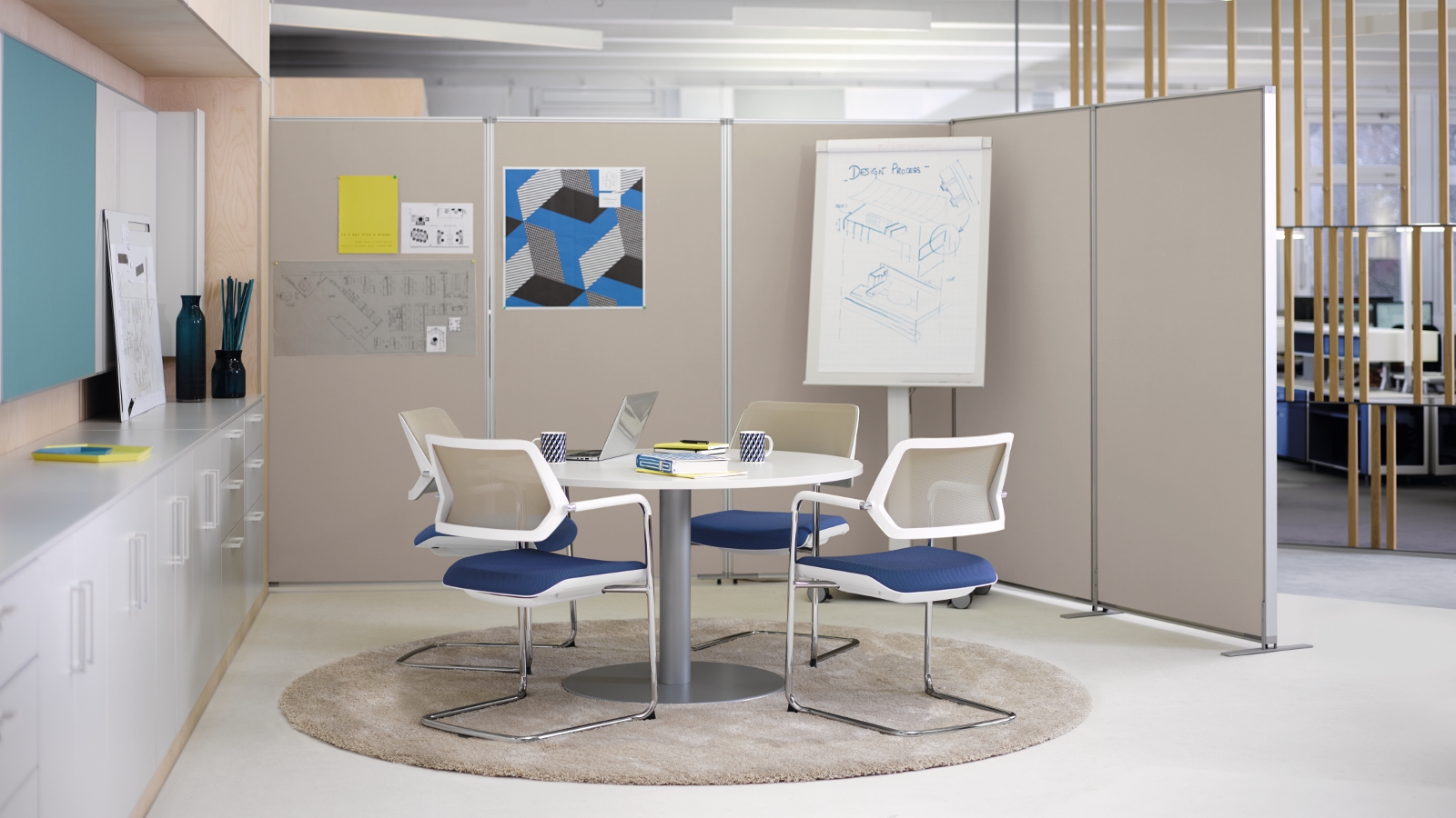 Panneau de Séparation pour Bureau Partito - Steelcase