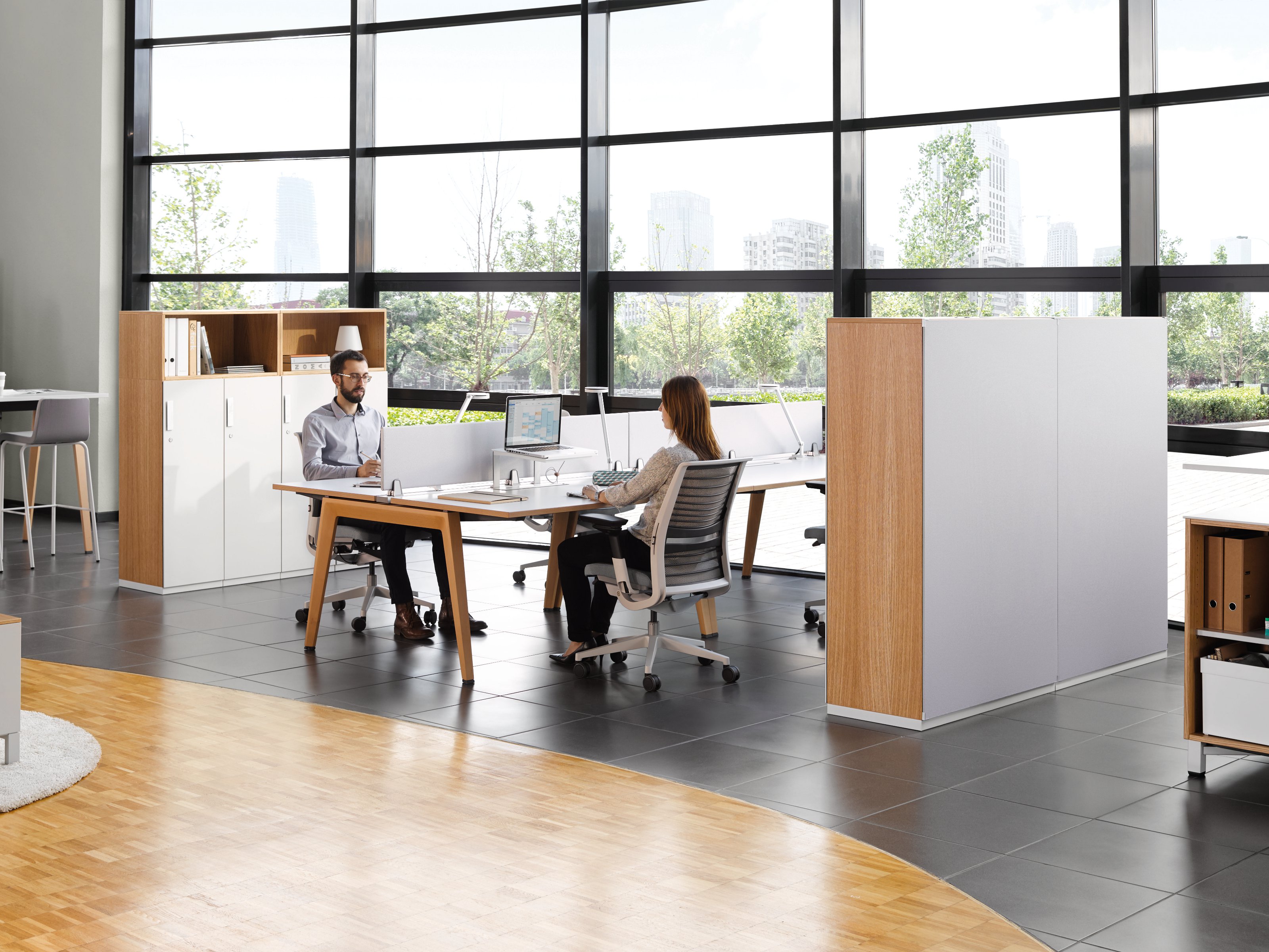 Share It Modular Office Storage Solutions - Steelcase