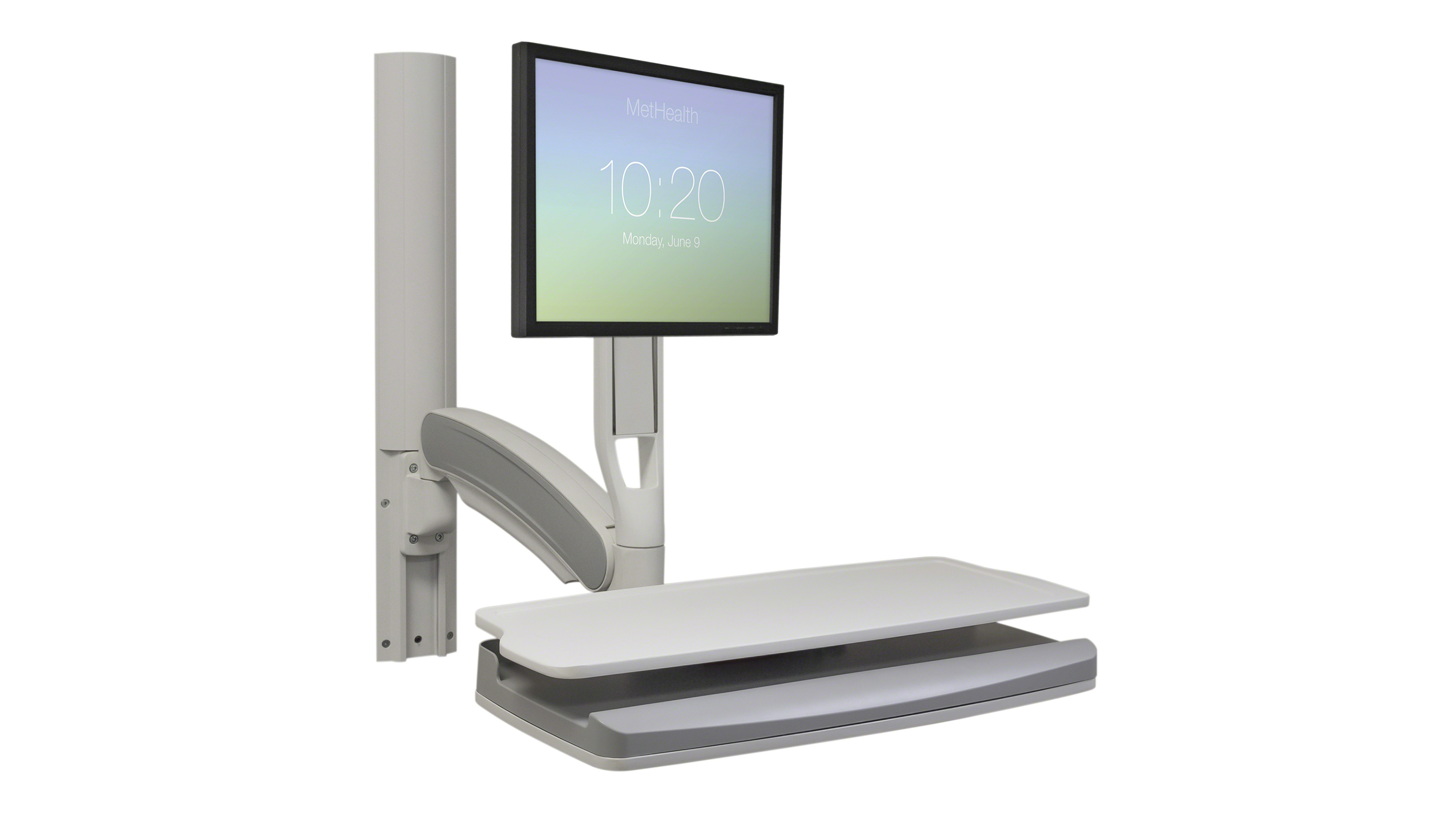 Relay Wall-Mounted Monitor Stand | Steelcase