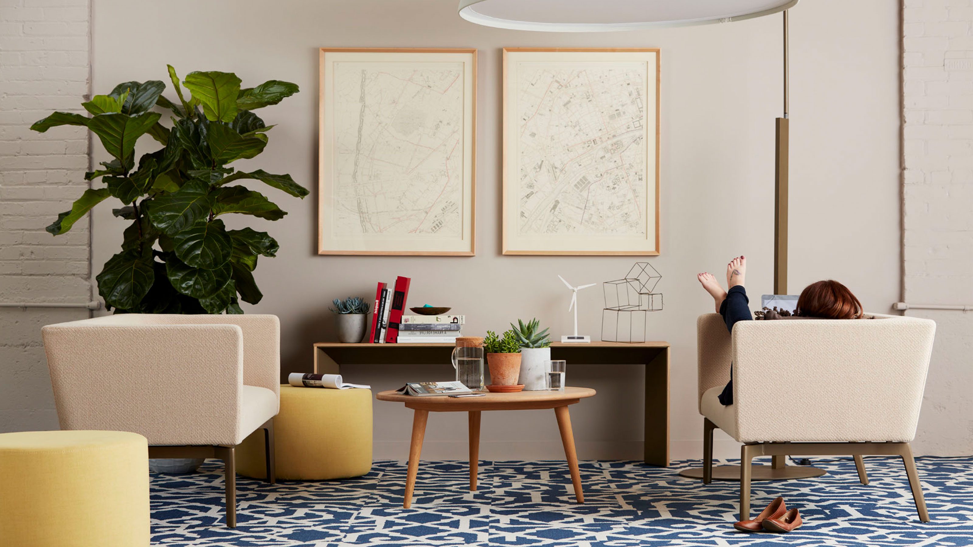 Bivi Rumble Lounge Bench Seating | Steelcase