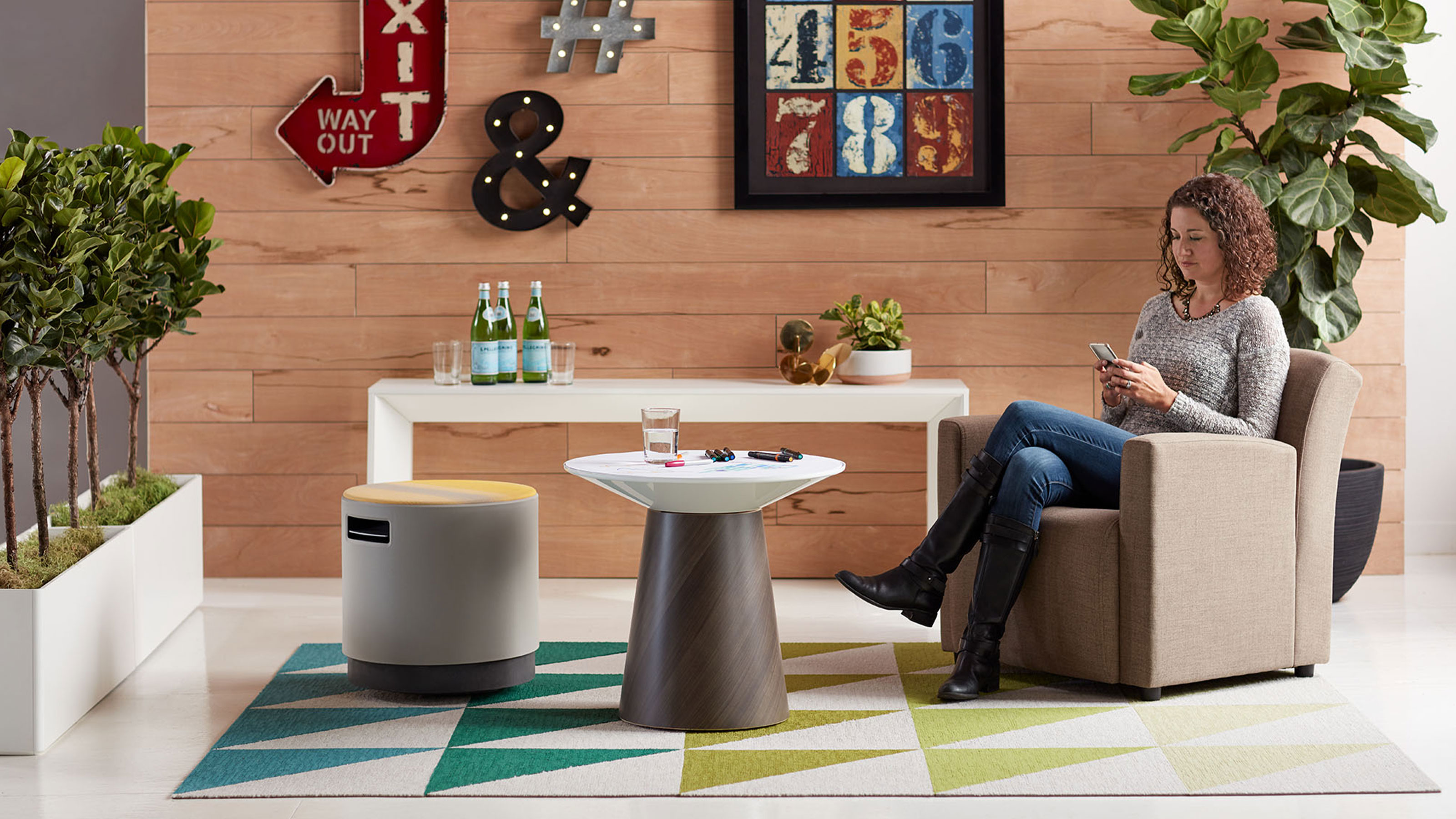 Campfire Paper Collaborative Work Table | Steelcas