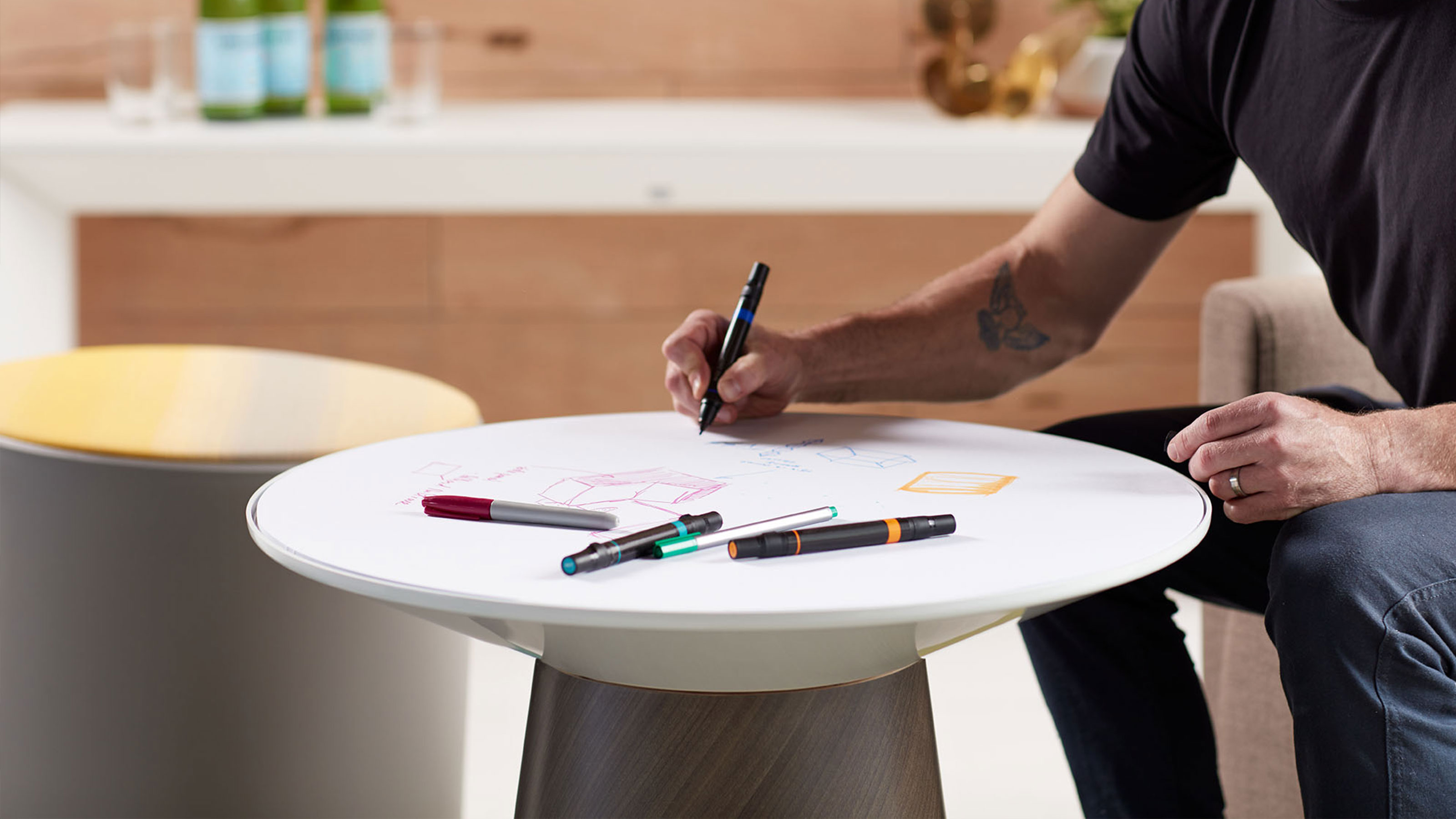 Campfire Paper Collaborative Work Table | Steelcas