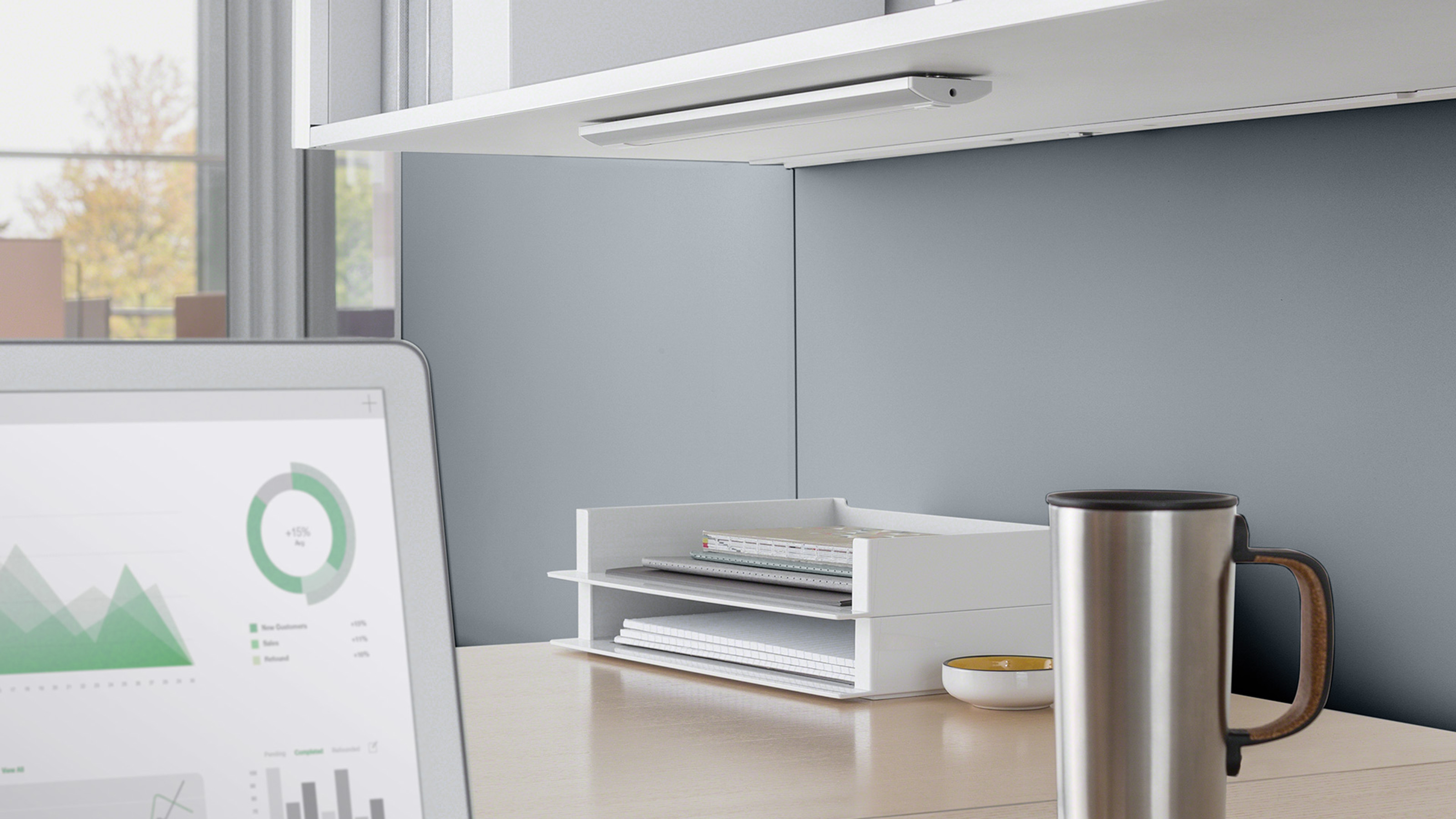 LED Linear Shelf & Under Cabinet Lighting | Steelcase