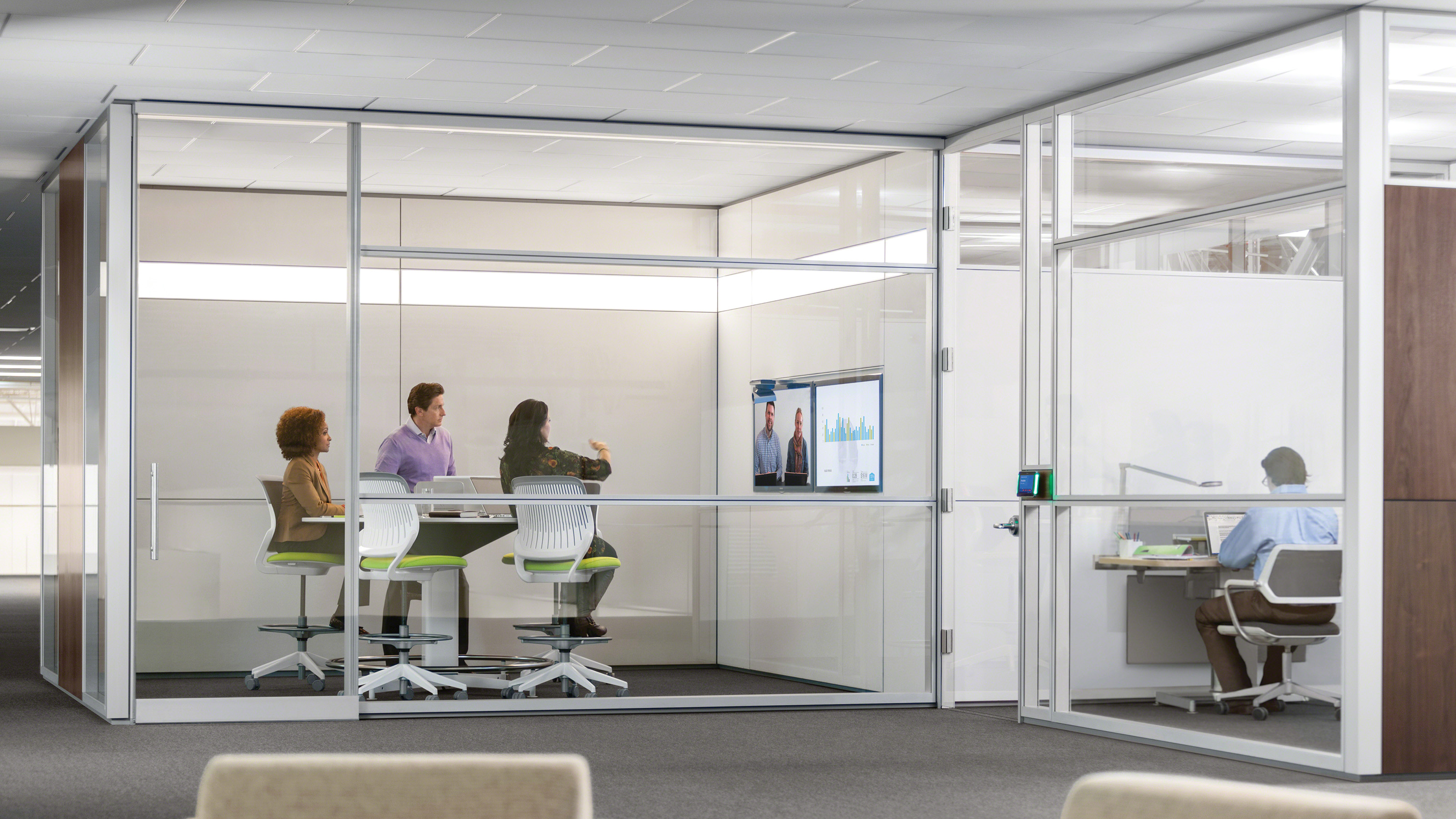 V.I.A. Office Glass & Architectural Wall Systems for Office Interiors ...