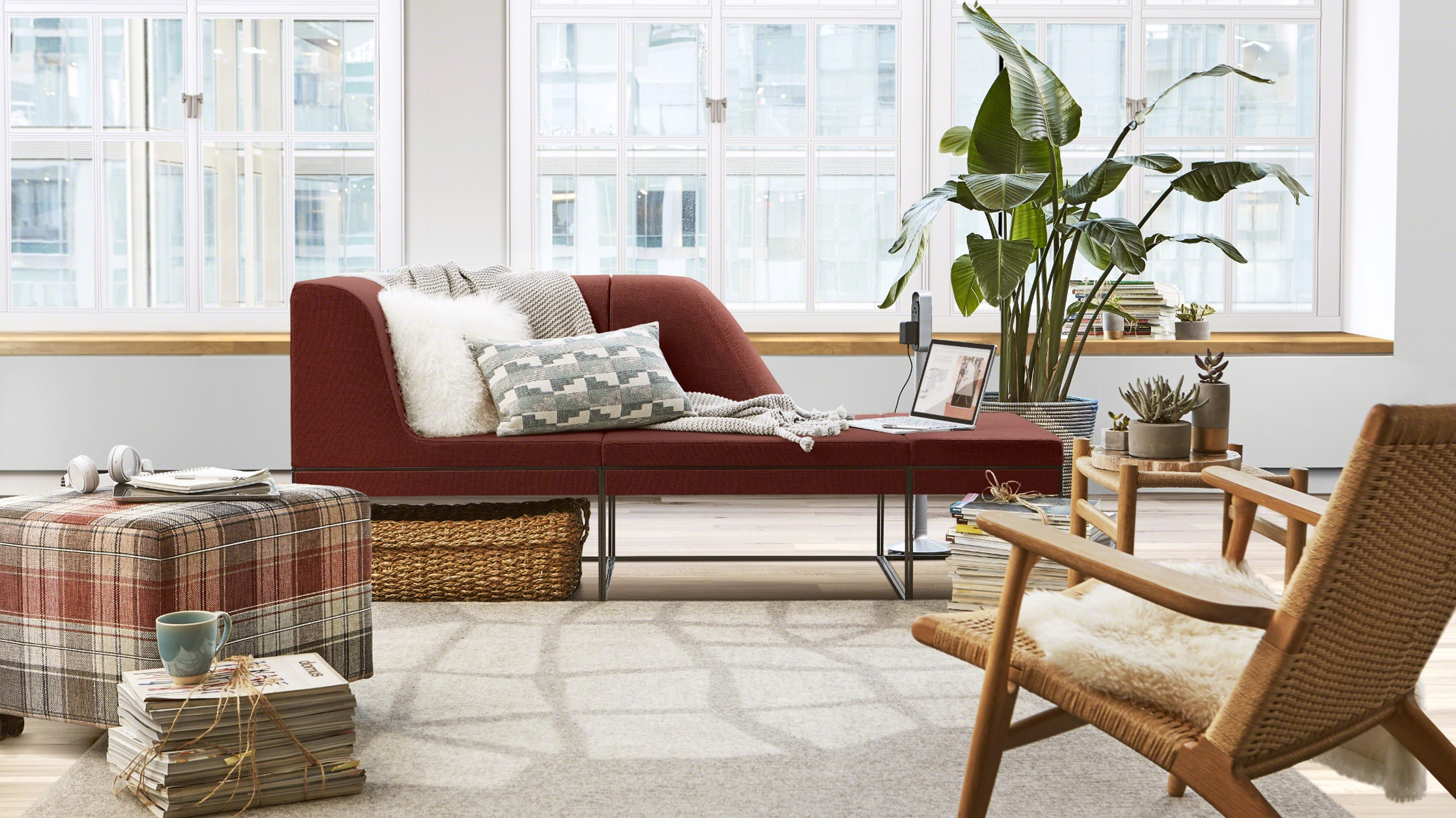 Umami Corner Lounge Seating for Modern Office | Steelcase