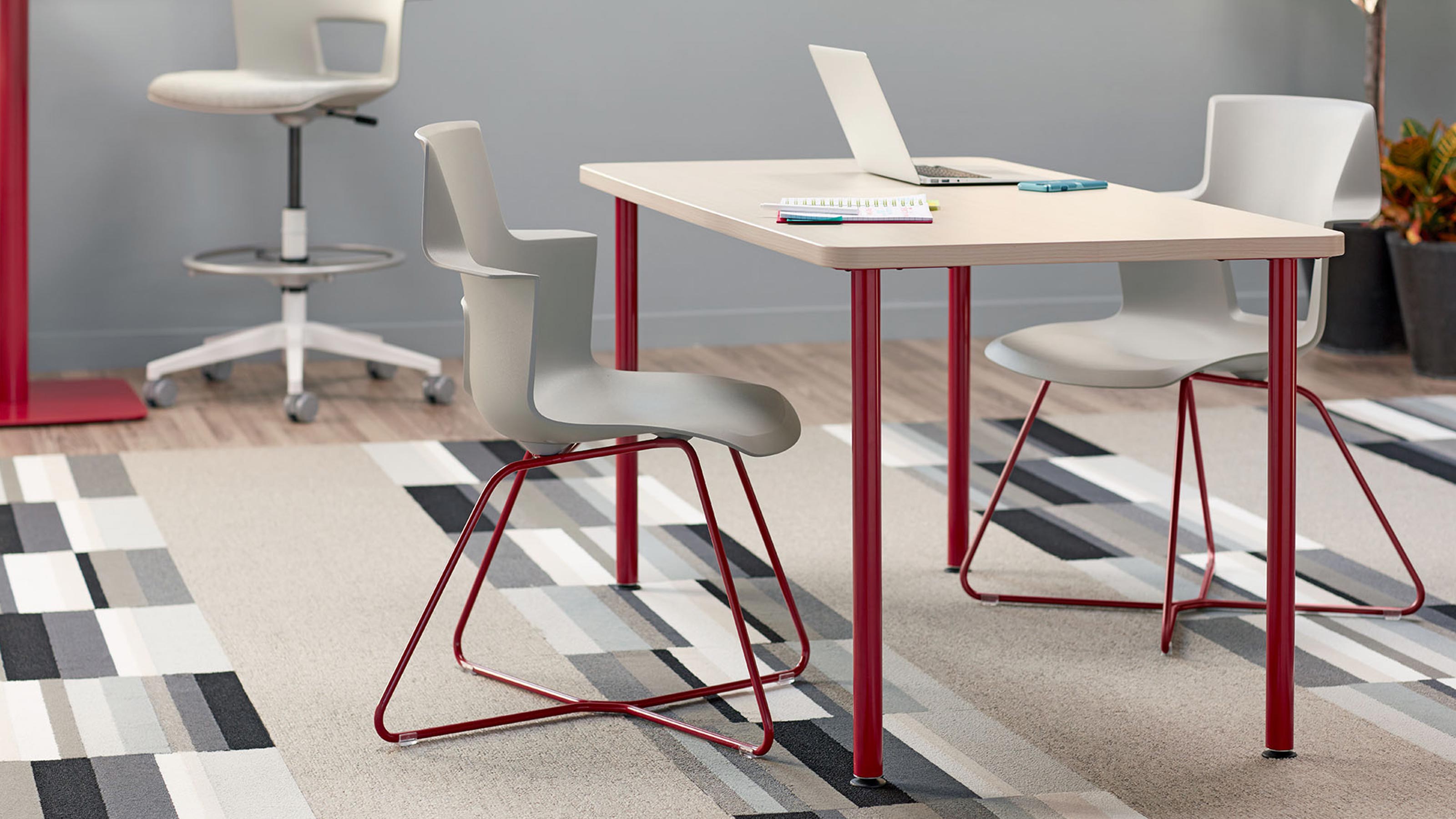 Simple Café, Lounge, and Working-Height Tables | Steelcase