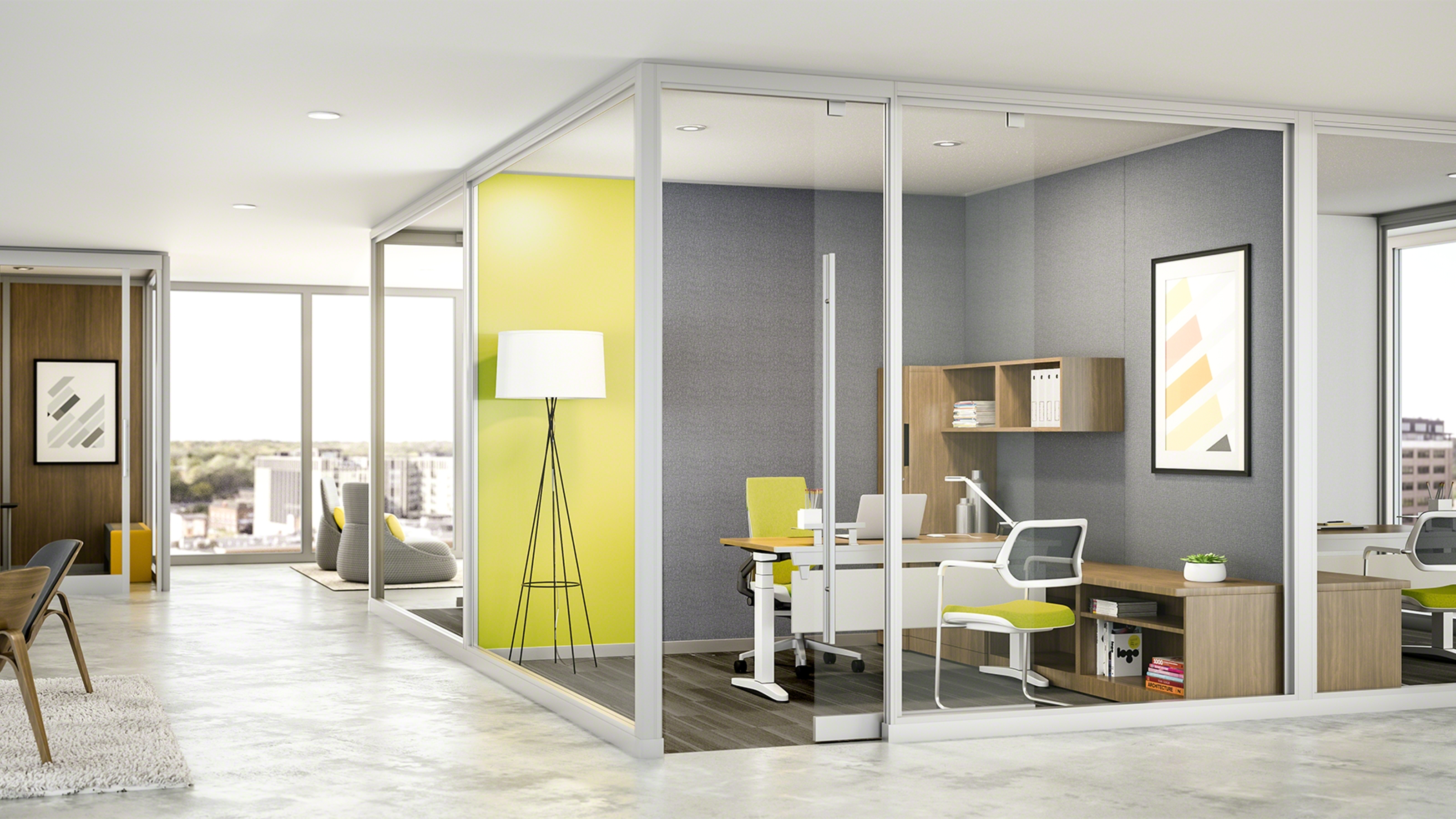 Glass Selections Modular Office Wall System | Steelcase