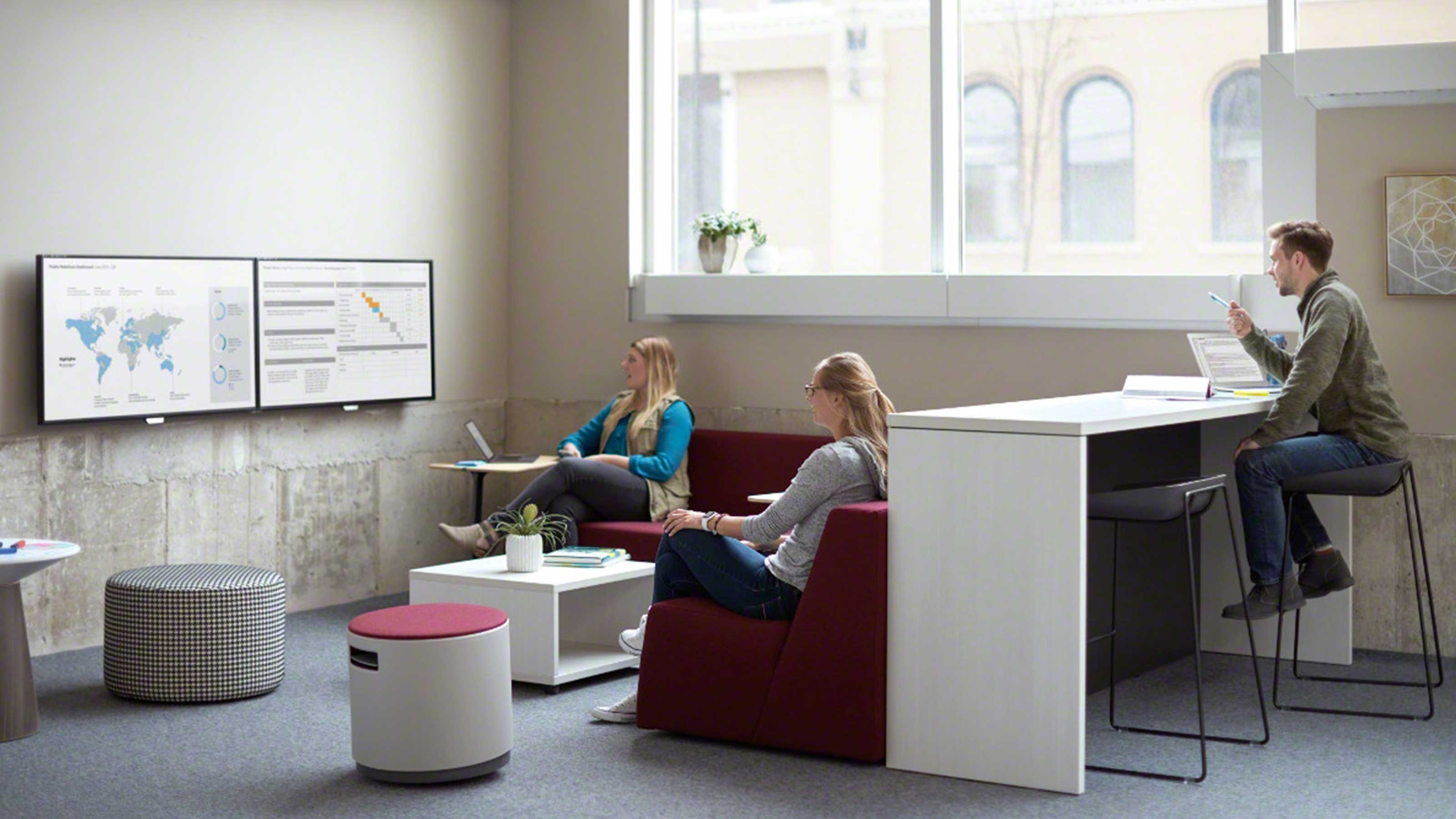 Campfire Big Coworking & Large Working Table | Steelcase