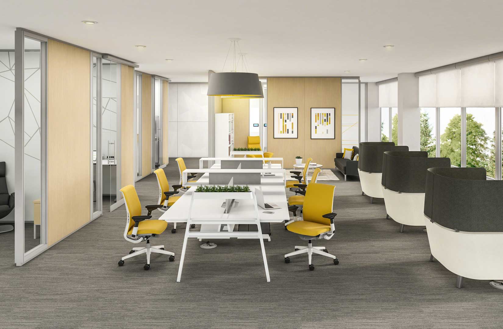 Office Cafeteria Ideas & Breakout Area Designs | Steelcase