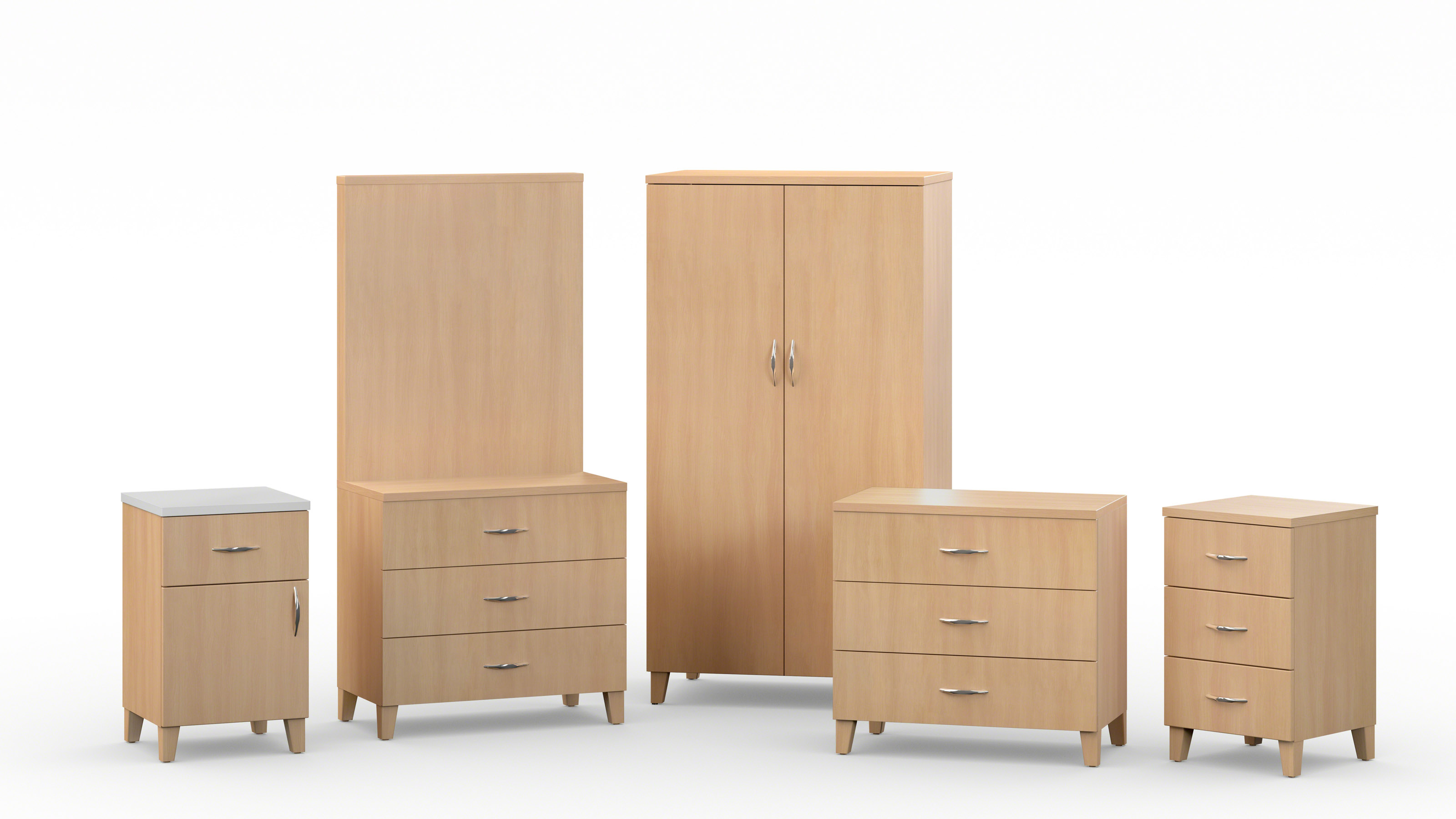 Senza Freestanding Patient Room Cabinets | Steelcase