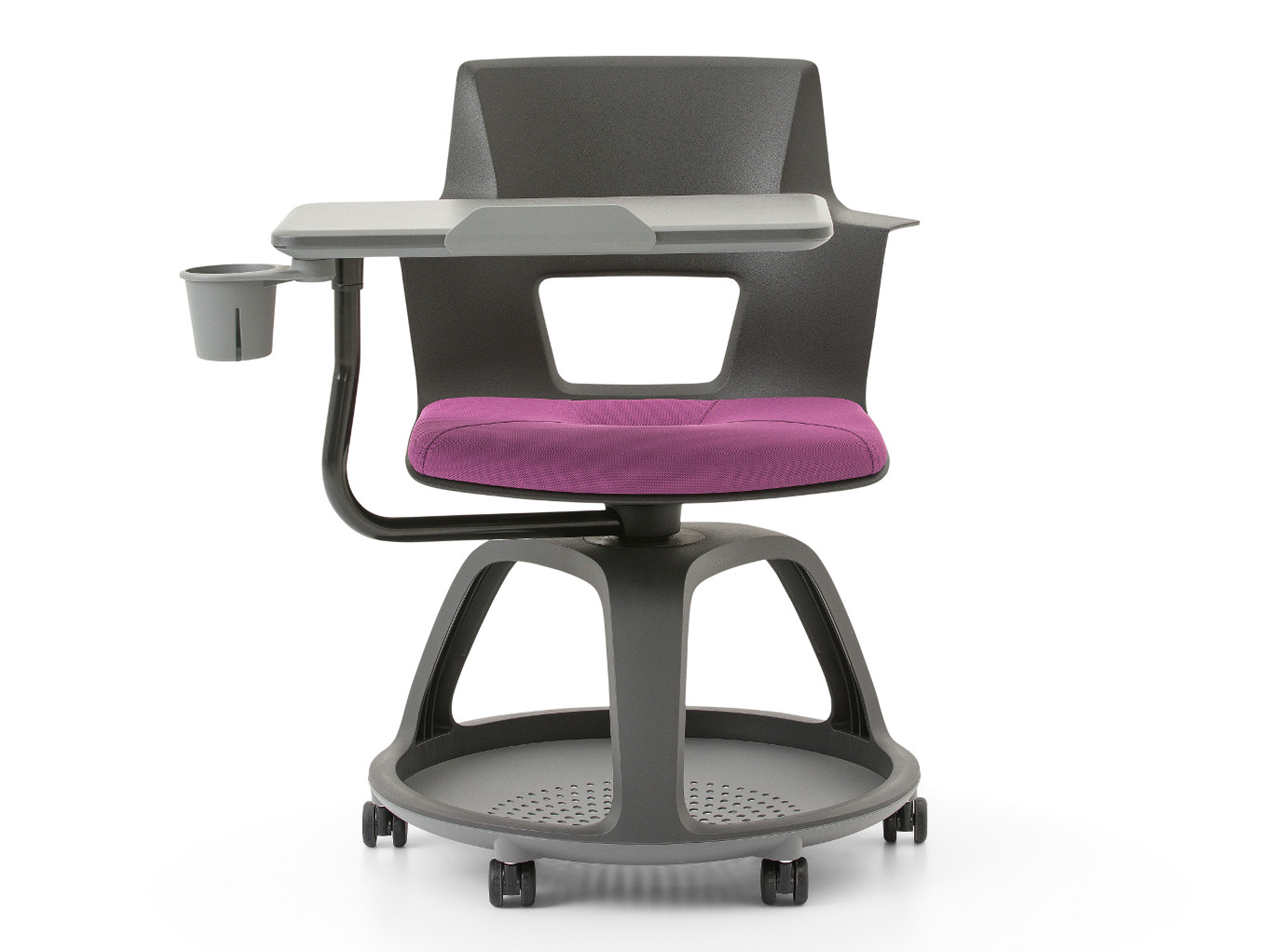 Shortcut Mobile Tablet Chair with Base Storage | Steelcase