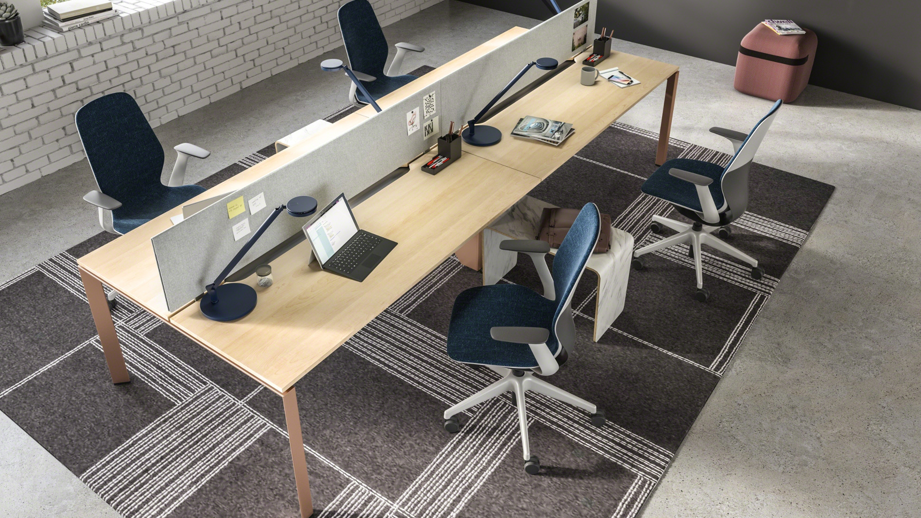 FrameOne Linear Office Workstation & Benching | Steelcase