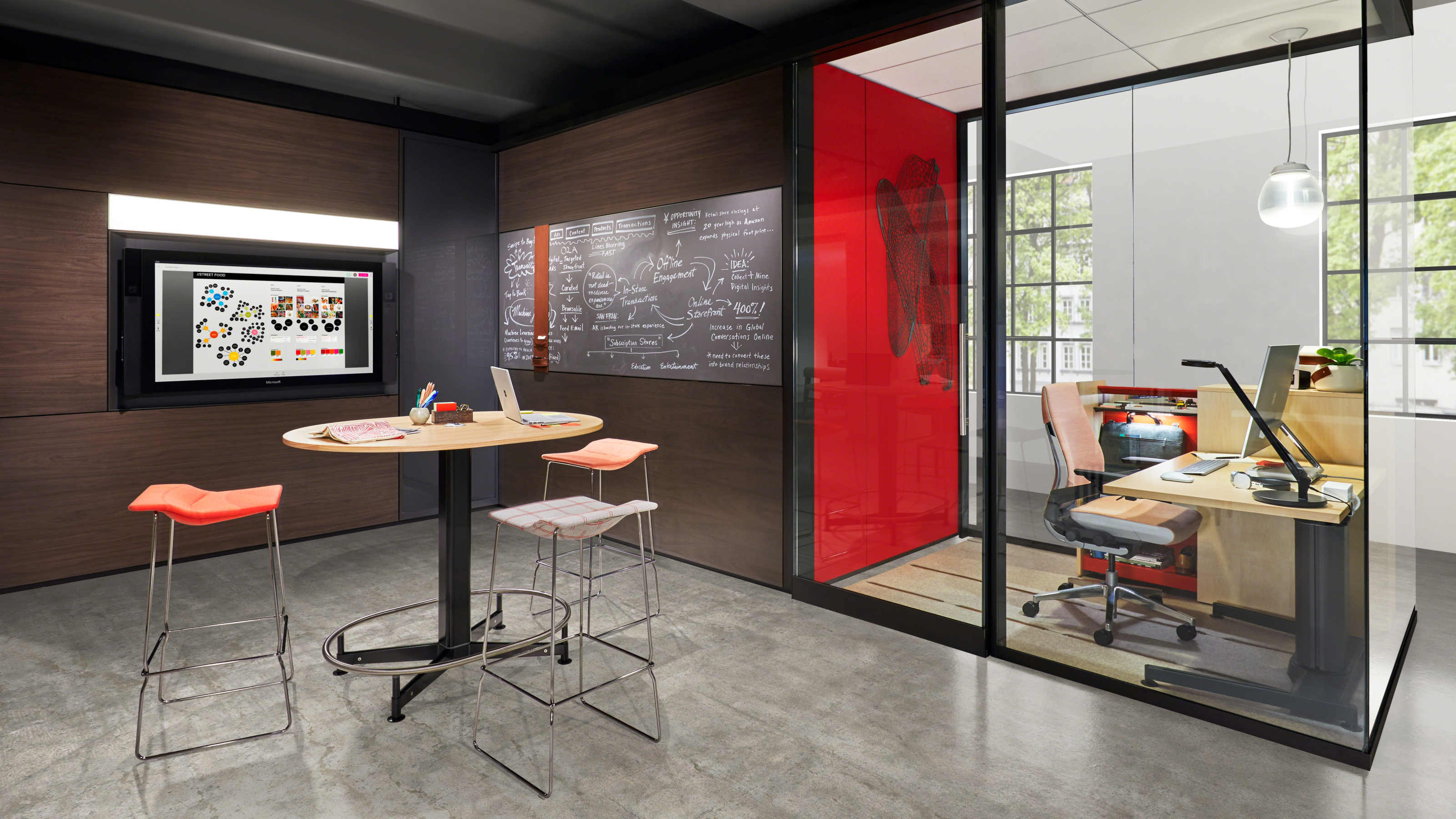 media:scape Multimedia Conference Table with Media Hub | Steelcase
