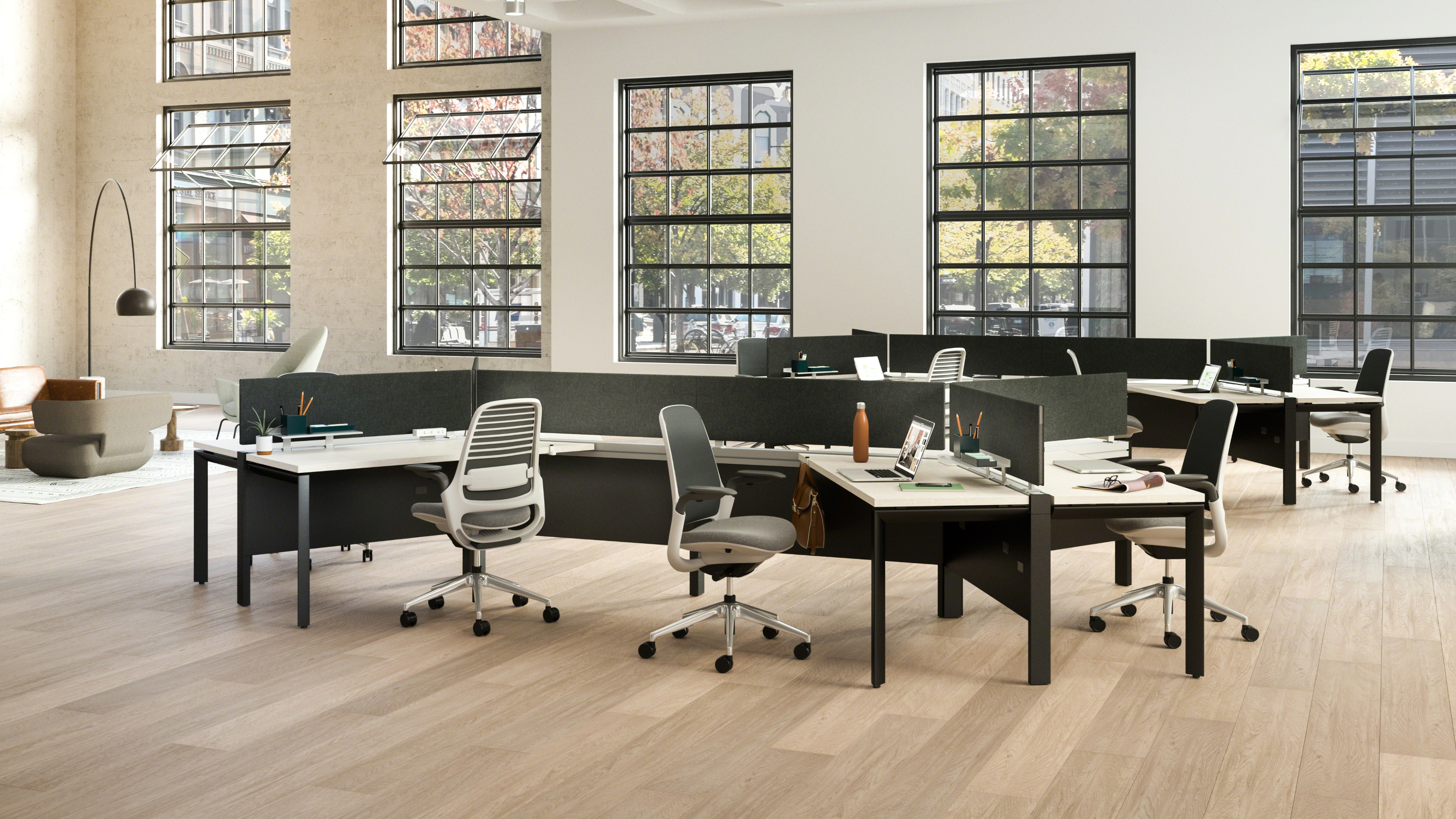 Answer Beam to Support Desks & Workstations | Steelcase