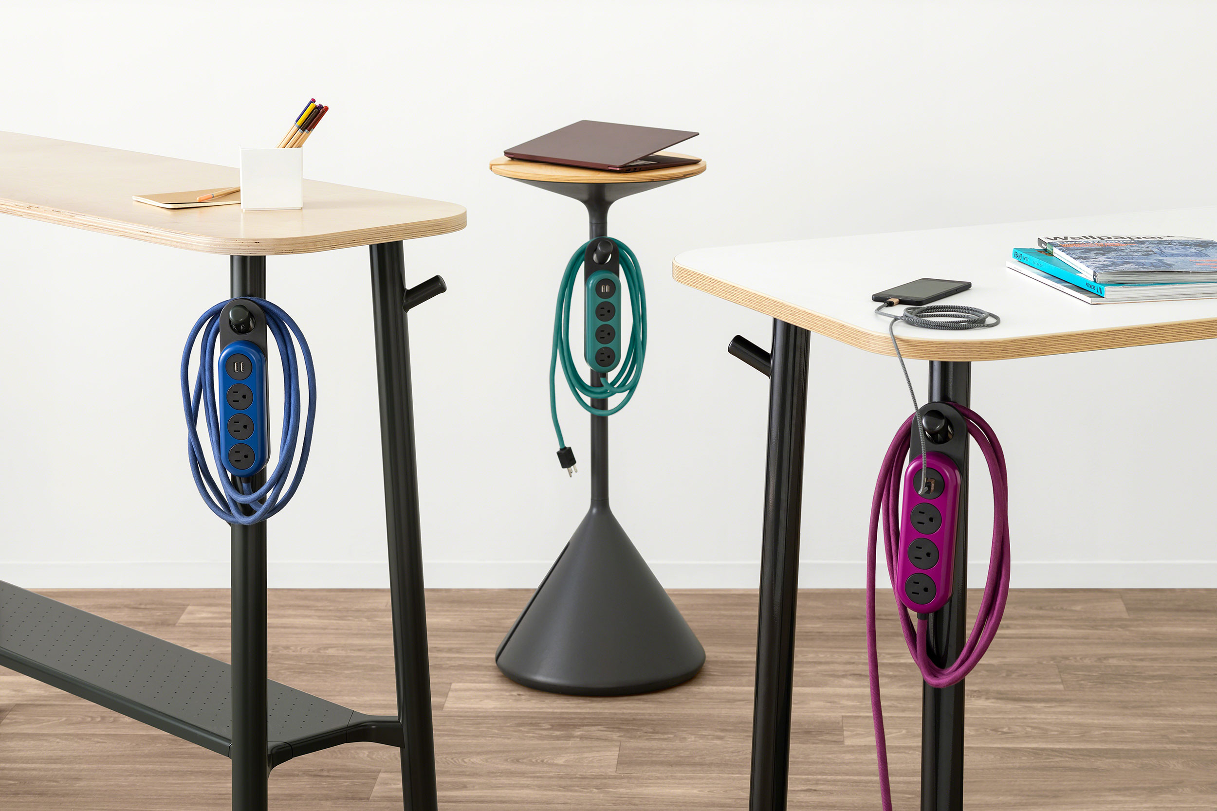 Steelcase Flex Power Strip & Cord Hanger | Steelcase