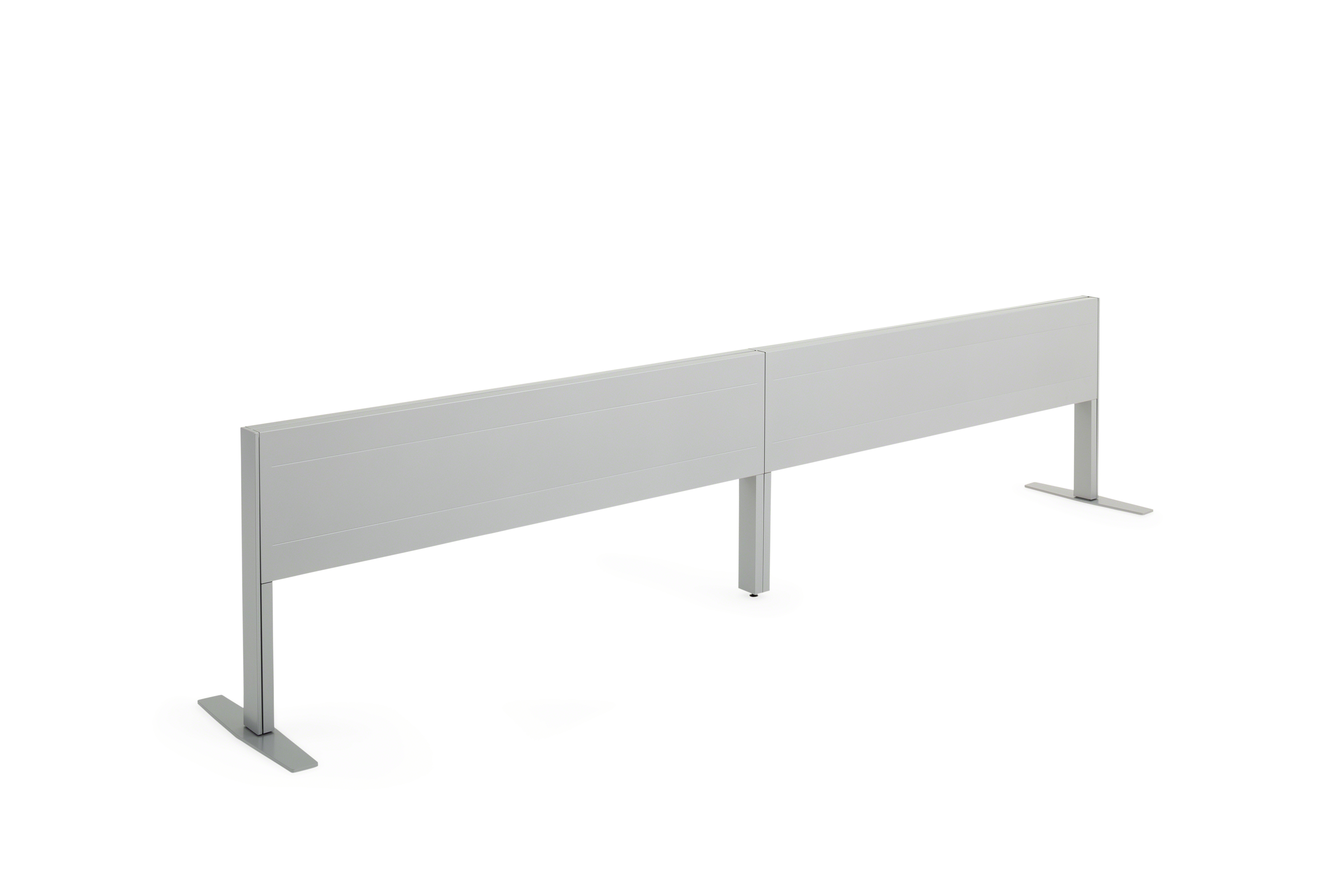 Answer Fence Office Desk Barrier with Access to Power | Steelcase
