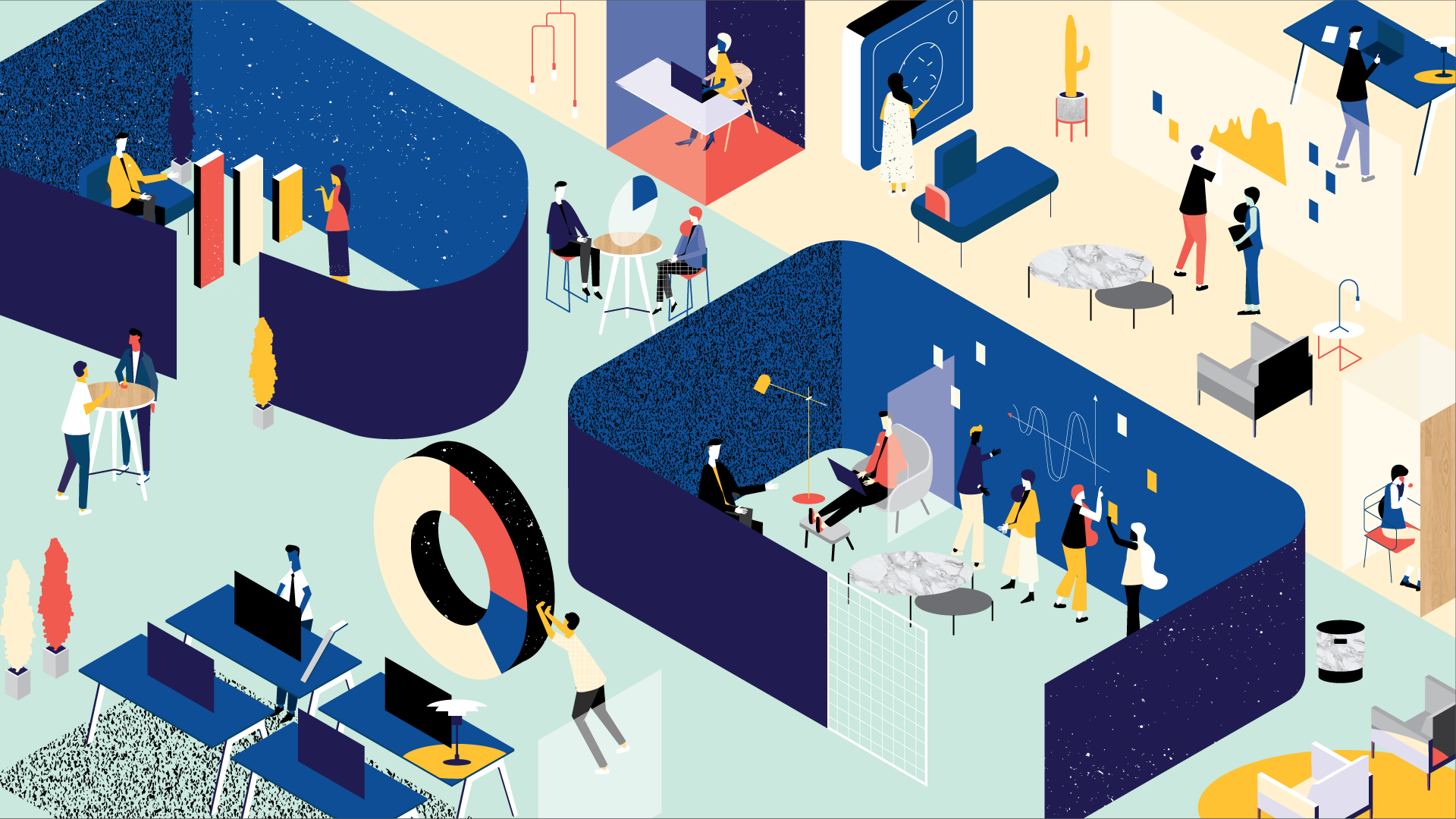 Flex Height-Adjustable Desk, Extended Height | Steelcase