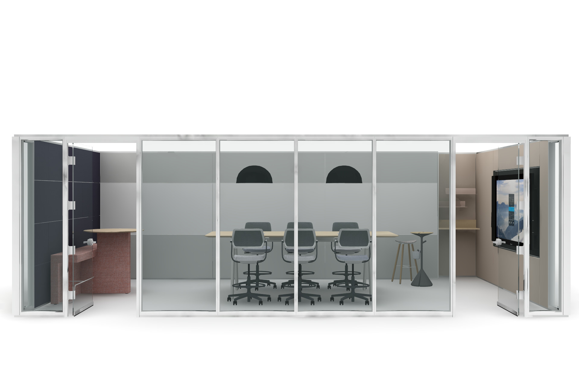 Collaborative Furniture for Open Office Space by Orangebox | Steelcase