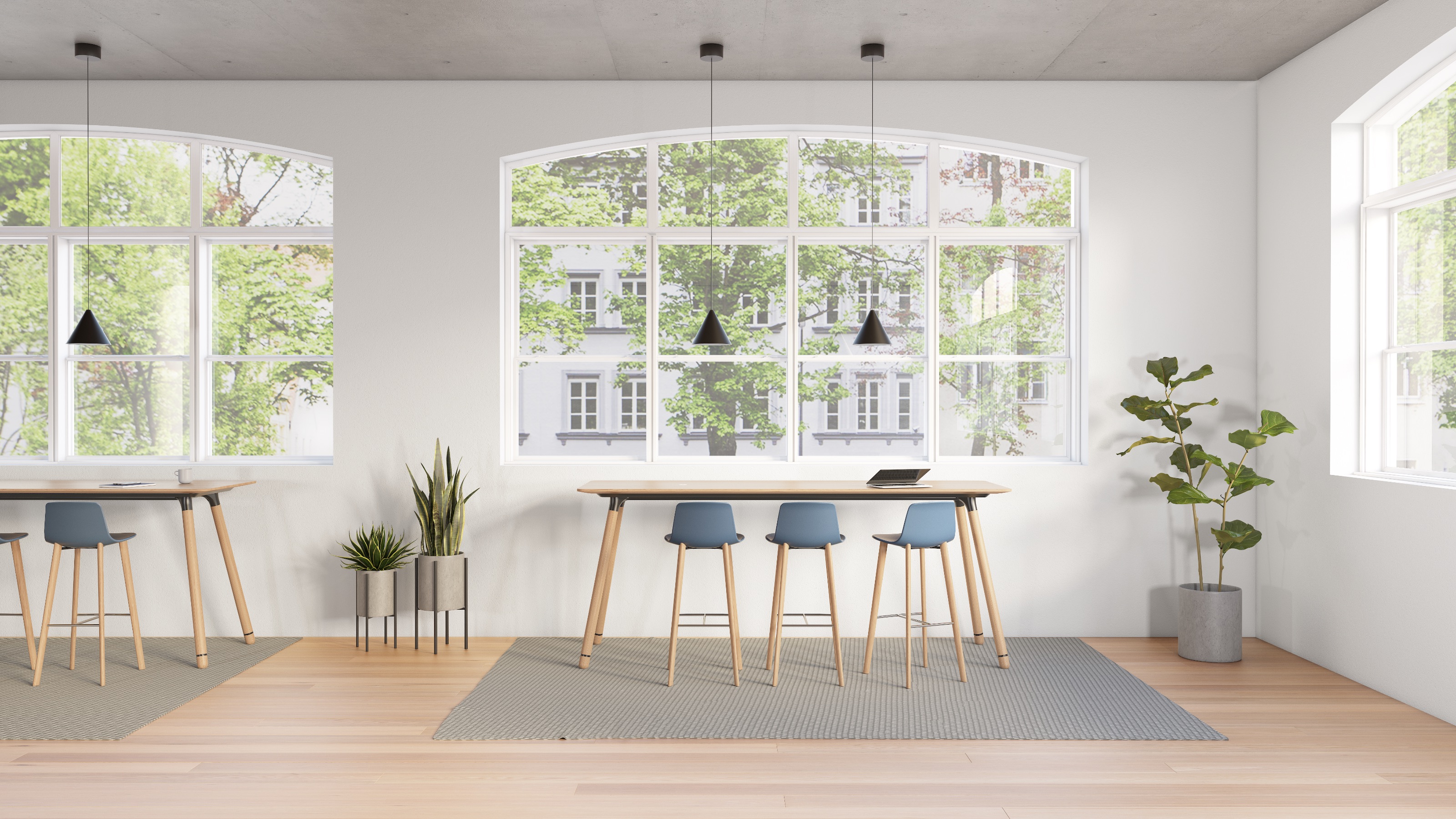 Enea Altzo943 Side Chair & Bar Stool with Solid Oak Legs | Steelcase